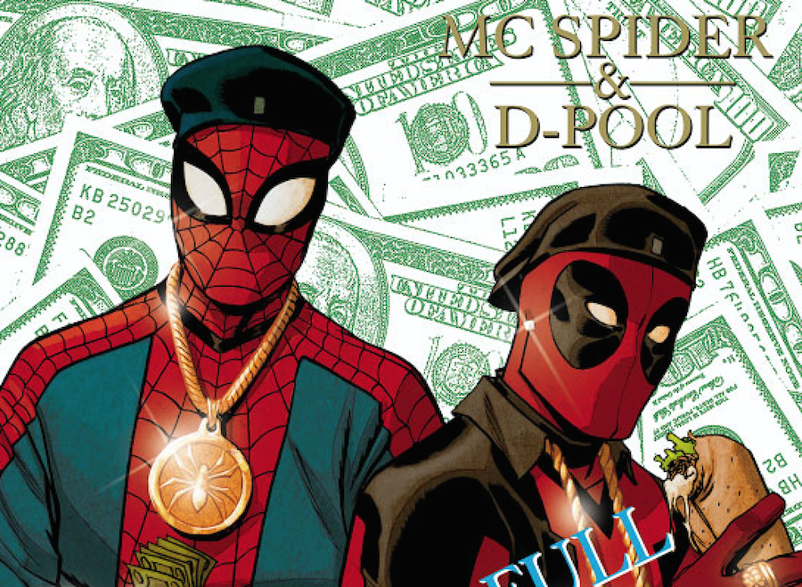 Marvel reimagine classic hip-hop covers with superheroes