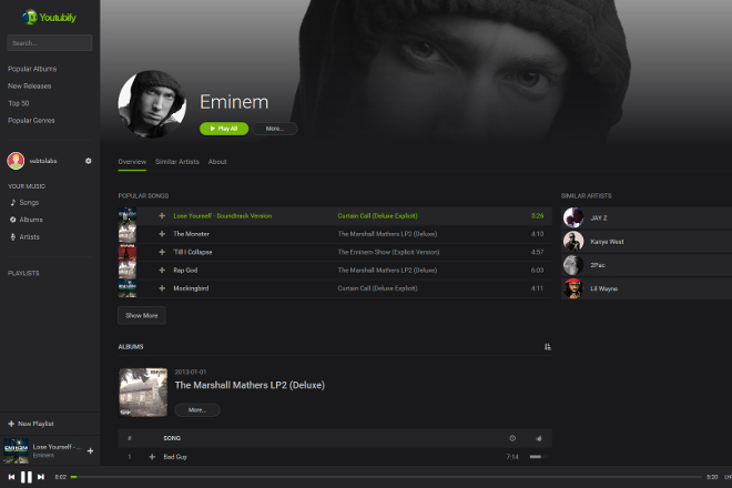 YouTube content is powering an army of $38 Spotify clones