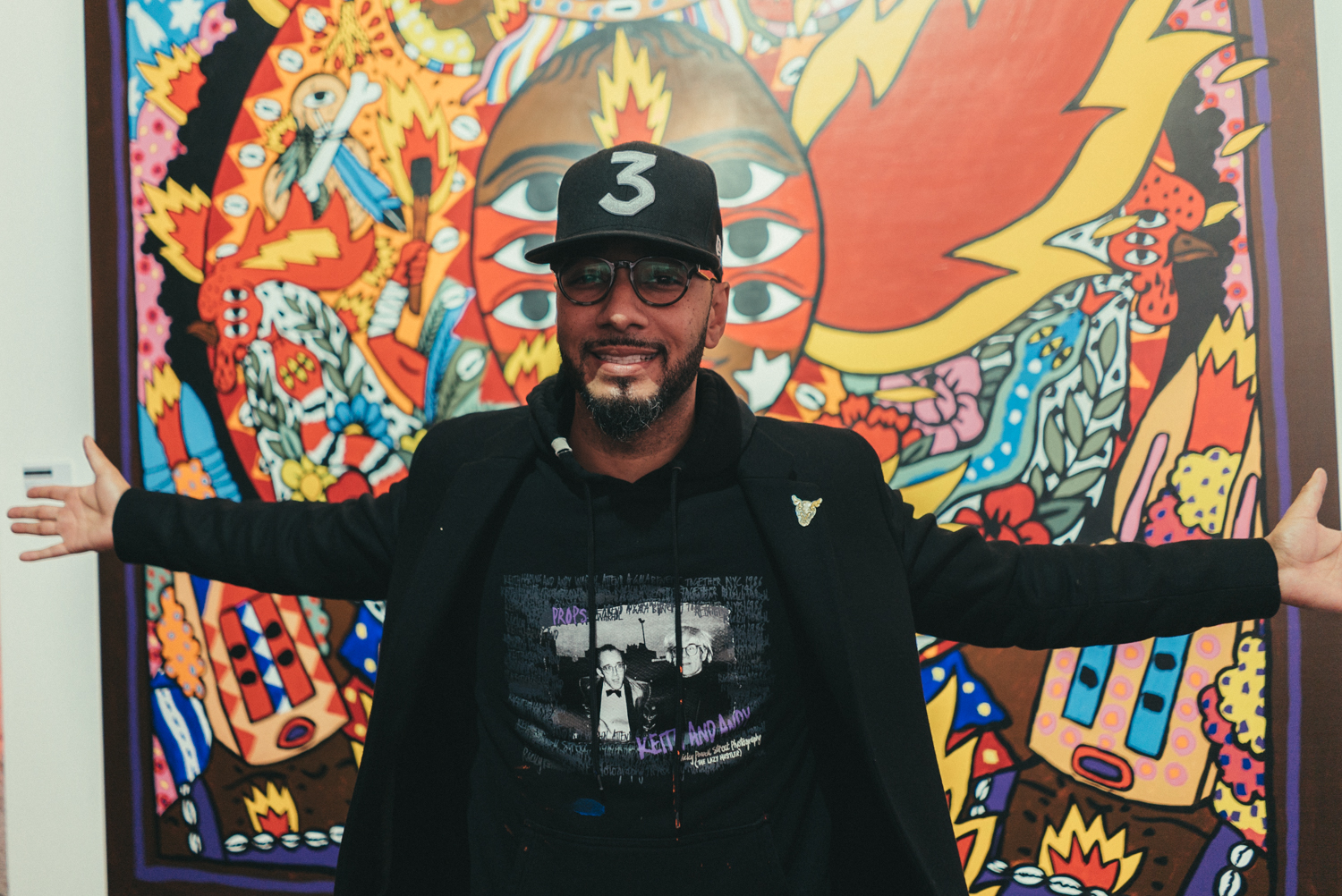 Watch Swizz Beats brings his art project No Commission to London