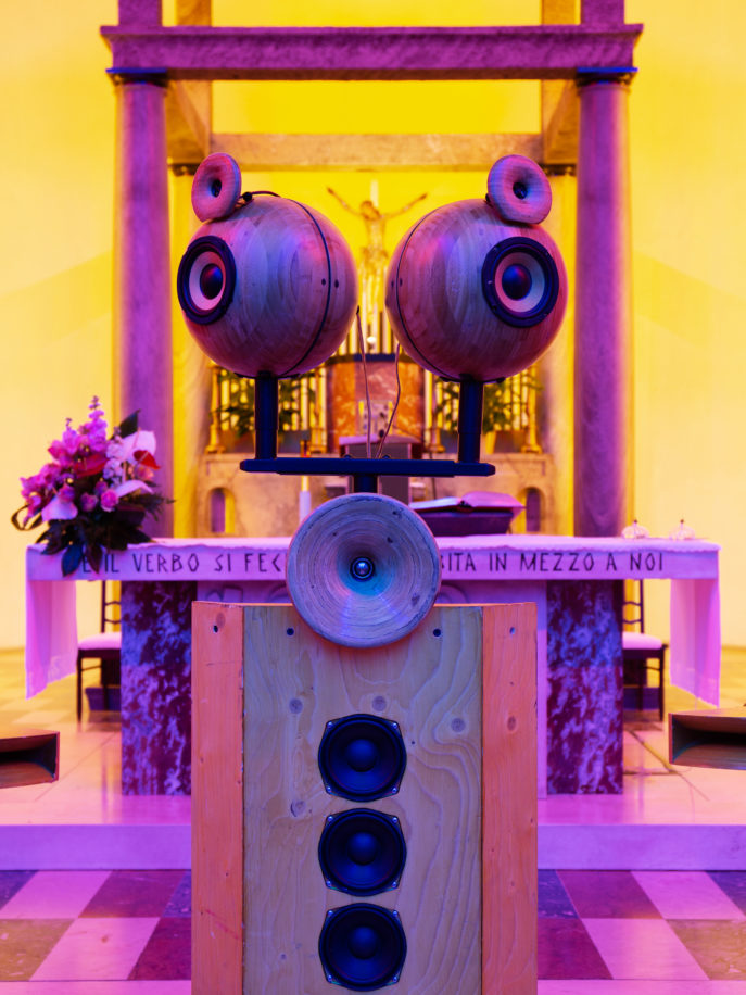 Acusmonium AUDIOR is a bespoke spatial sound projection system